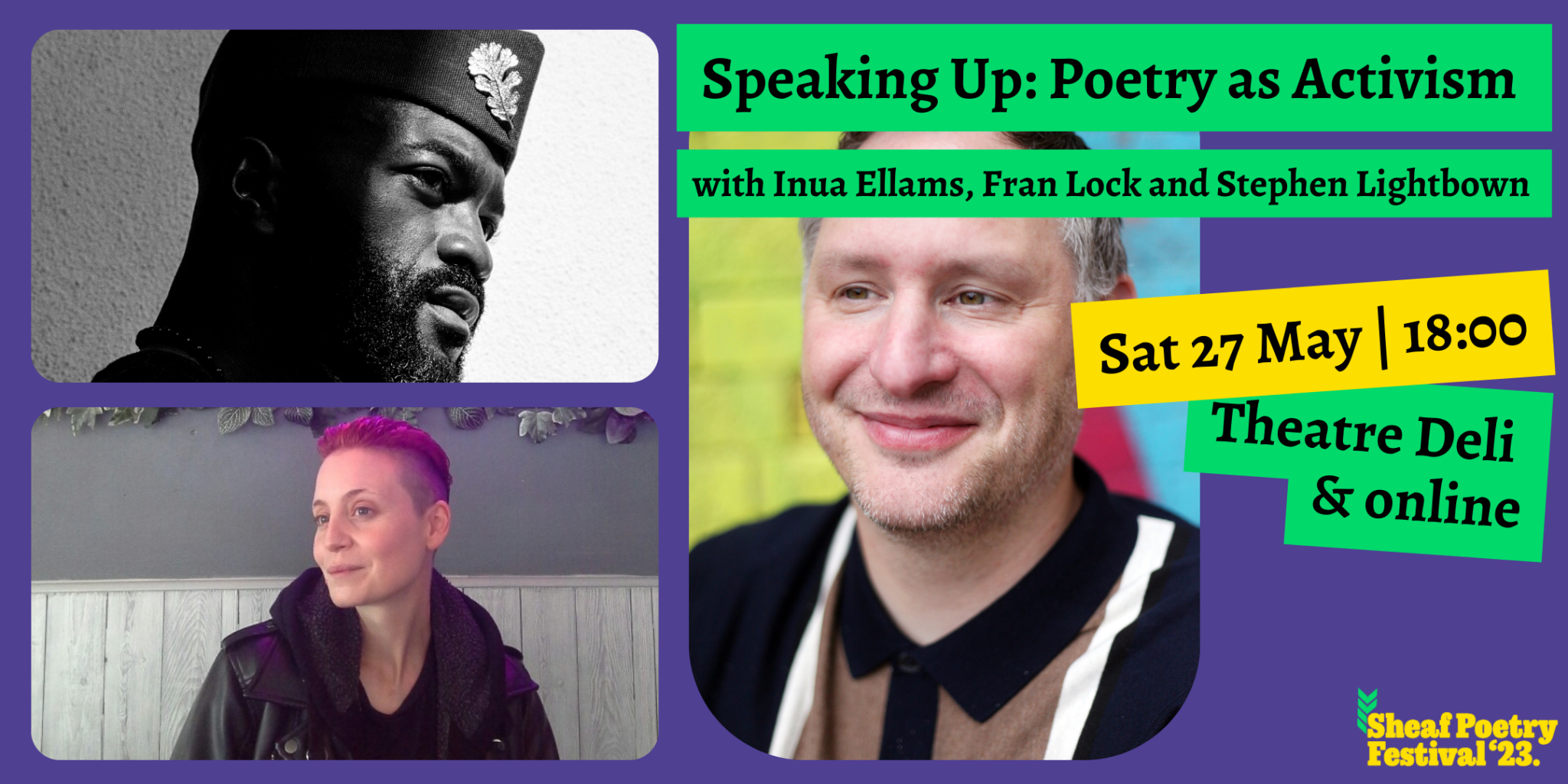 Speaking Up Poetry as Activism Online - Sheaf Poetry Festival